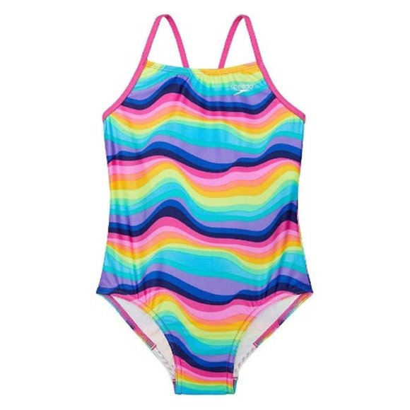 Speedo | Swim | Speedo Rainbow Wave One Piece | Poshmark